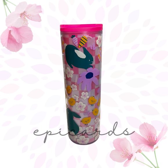 Starbucks | Dining | Starbucks Easterspring 223 Bunny Garden Pink ...